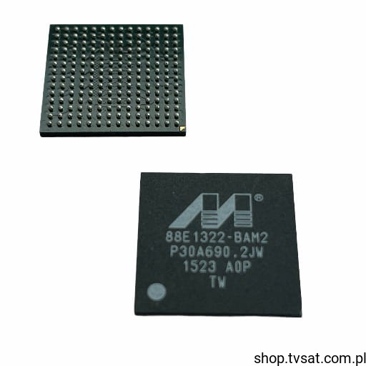 [1pc] 88E1322-BAM2 Ethernet Transceiver SMD-BGA196 MARVELL TVSAT-SHOP