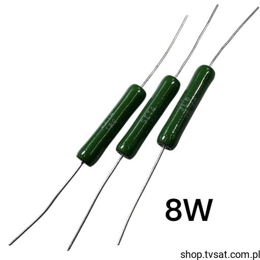 [10pcs] RB60-8X34-1R0-5% 1R0 5% 8W Axial AXIAL SETA TVSAT-SHOP