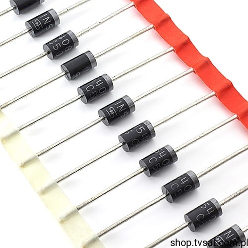 [100pcs] 1N5408G Rectifier Diode 1000V 3A Axial DO201AD TSE TVSAT-SHOP