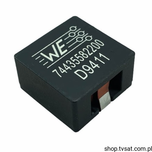 [5pcs] 74435582200 Chip Inductor 22uH 15A 7mOhm SMD WURTH TVSAT-SHOP